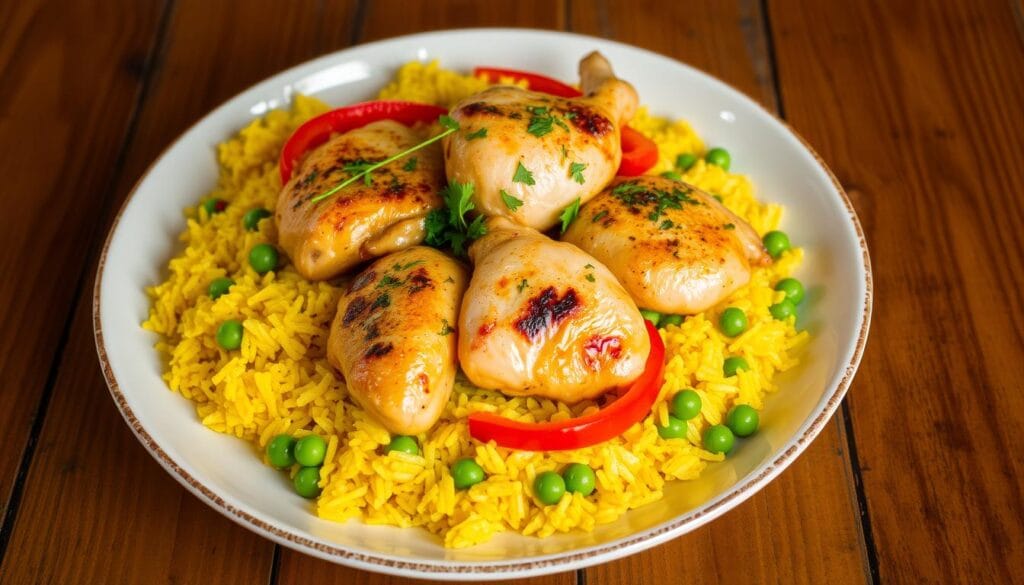 Delicious Chicken and Yellow Rice Recipe