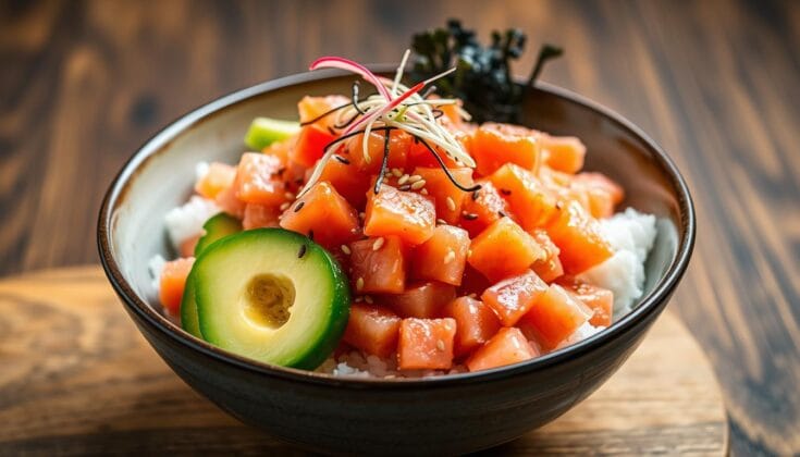 Easy Homemade Salmon Poke Recipe in 15 Minutes
